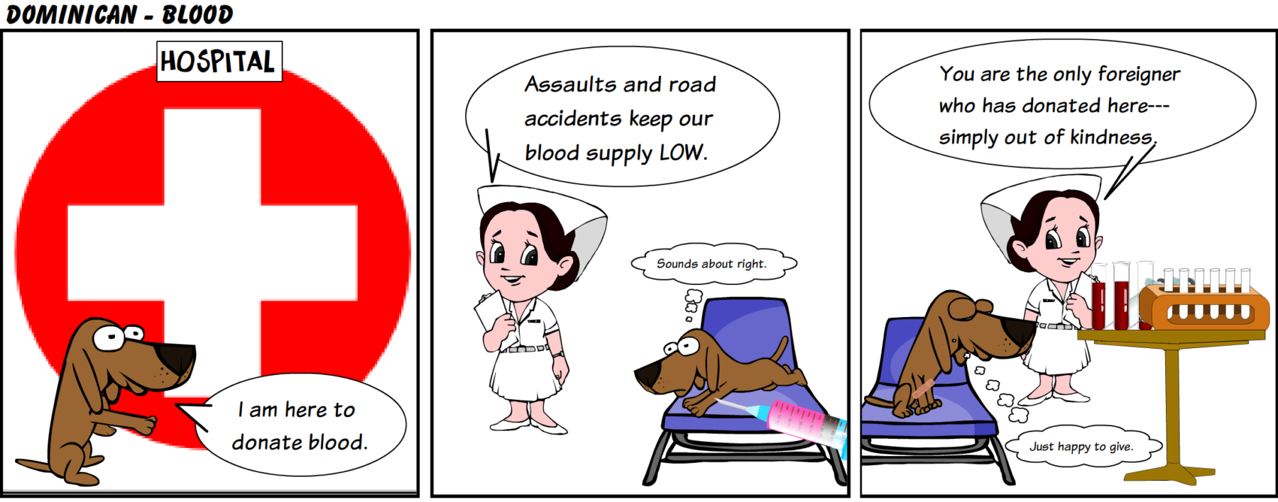 Dominican - Blood - traveltoons